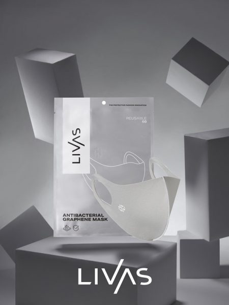 Livas Graphene Mask นวัตกรรมผ้าสุดลํ้าแห่งอนาคต นวัตกรรมใหม่ สู้วิกฤตไวรัส