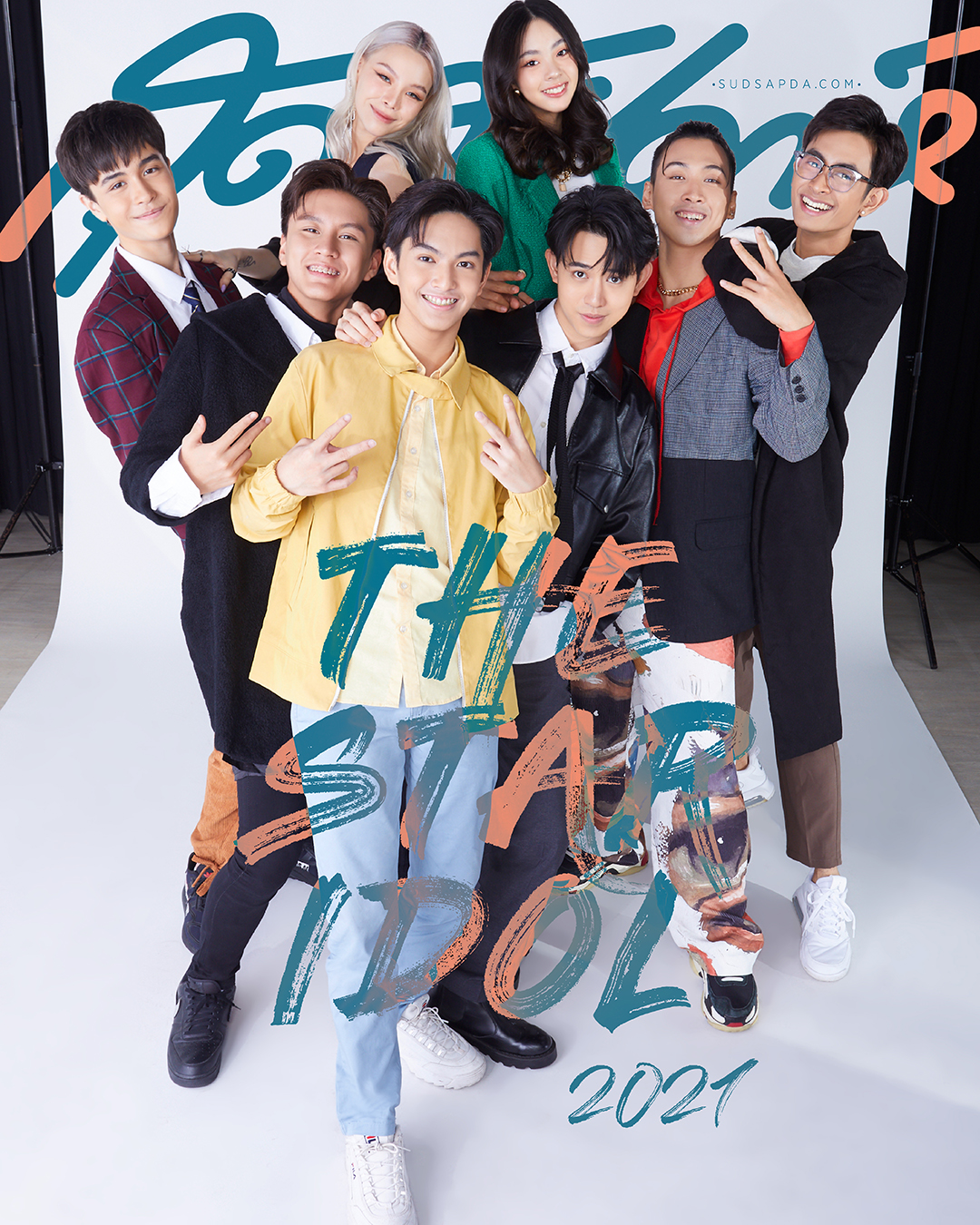 The Star Idol ทั้ง 8 คน กับการถ่ายปกแฟชั่นครั้งแรกให้กับ Sudsapda ...