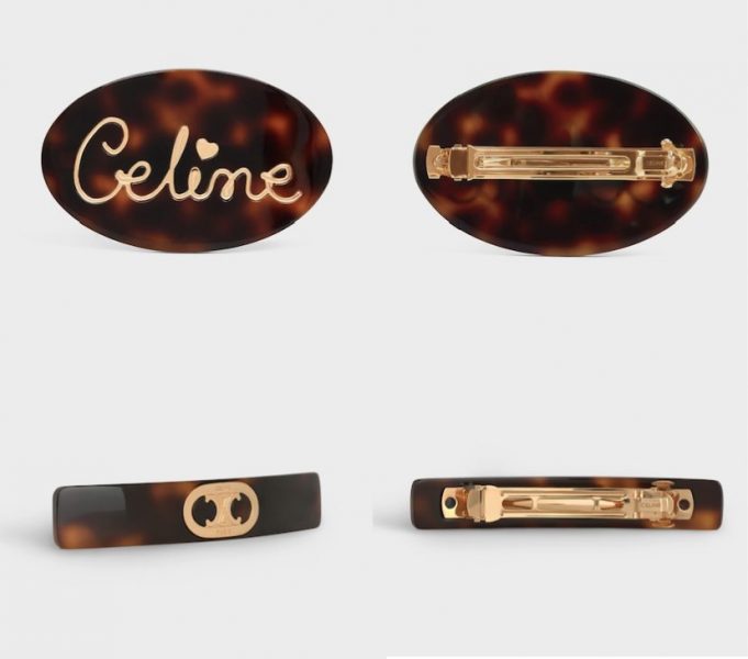 ที่ติดผมแบรนด์เนม (Hair Clips) แบบลิซ่า แบล็กพิงก์ (Lisa BLACKPINK)