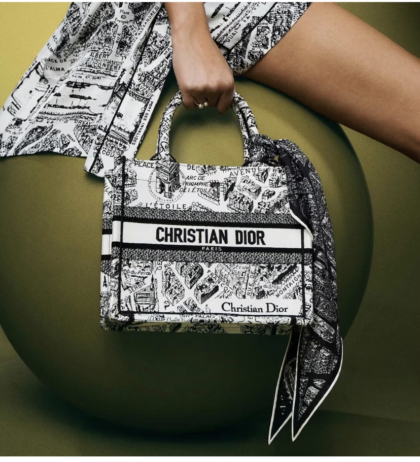 Dior Map of Paris (Dior Plan de Paris) คอลเลคชั่นลายแผนที่ สุดสวยหรู