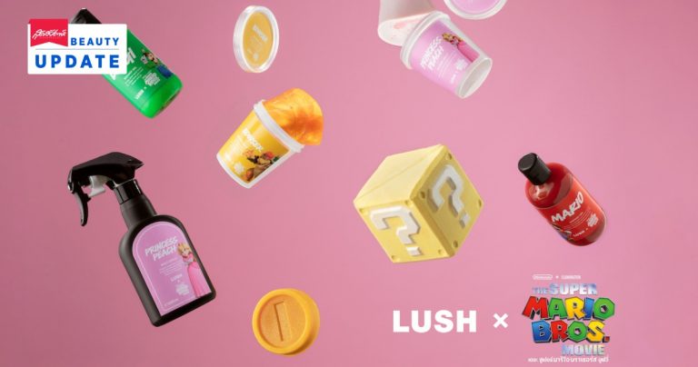 ย้อนวัยอย่างสดใสไปกับ LUSH X The Super Mario Bros. Movie