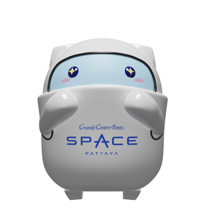 Grande Centre Point SPACE Pattaya เปิดตัวหุ่นยนต์ต้อนรับ ORIONEX ใหม่ล่าสุด